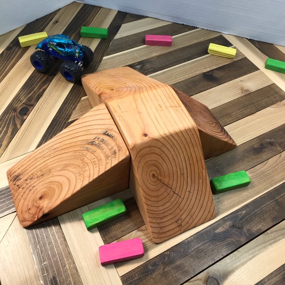 Brady’s Loft | Toys | Handmade Monster Jam Truck Starter Set Ramp ...